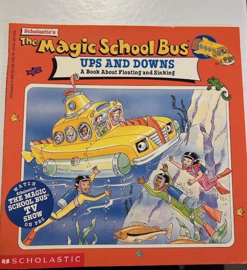 Magic School Bus - Ups and Downs - Etsy