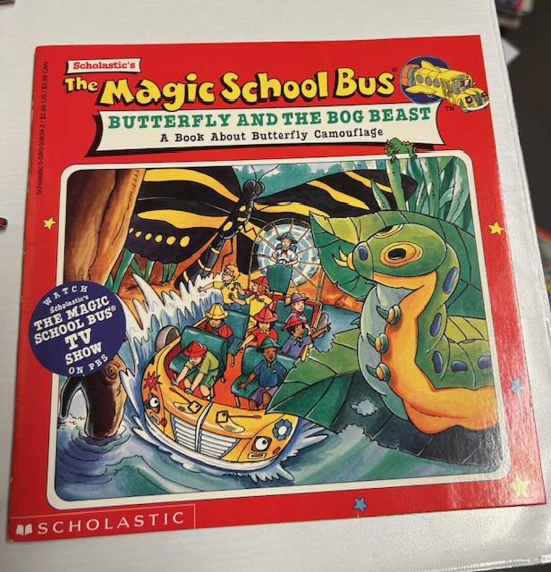 The Magic School Bus Butterfly and the Bog Beast - Etsy