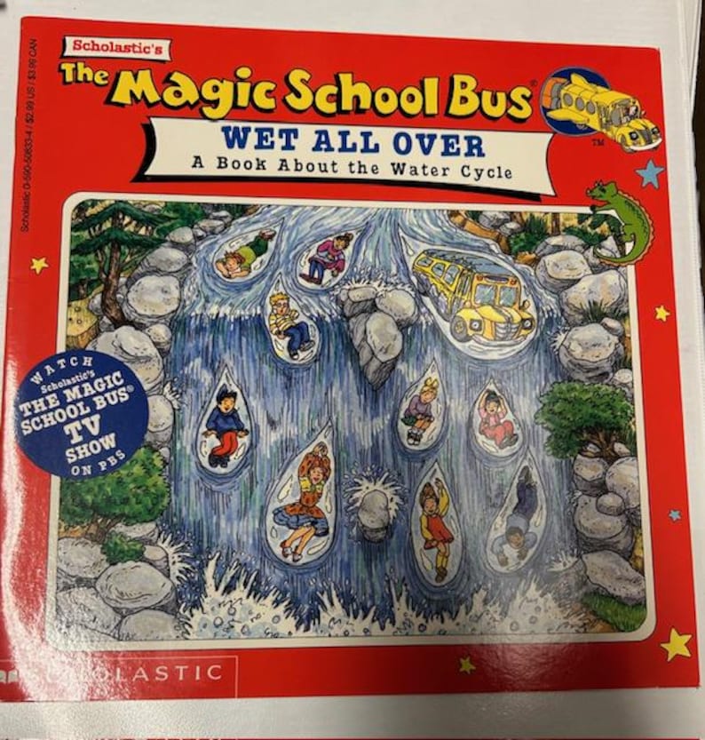 The Magic School Bus Wet All Over - Etsy