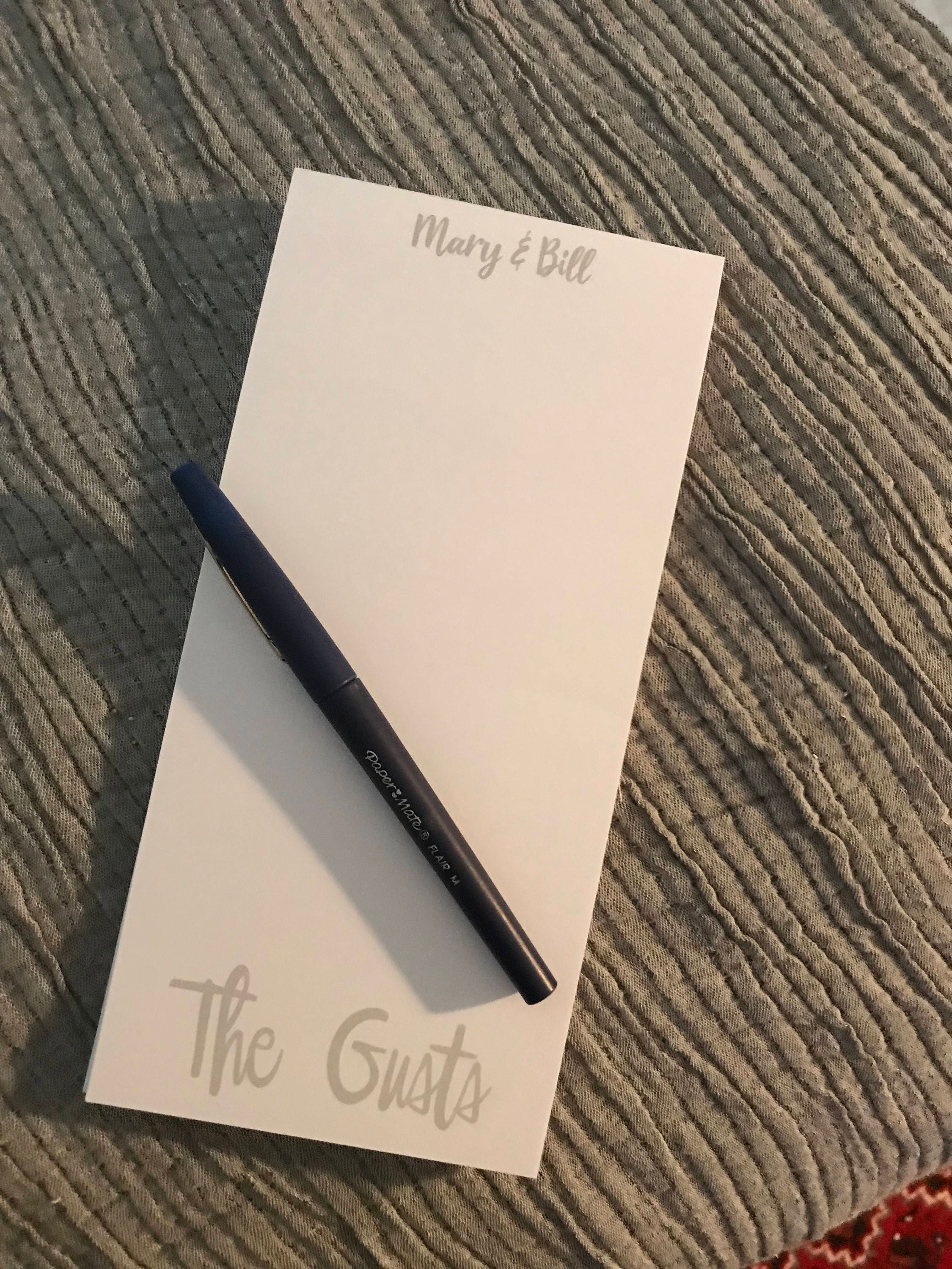 Personalized Notepad | Etsy