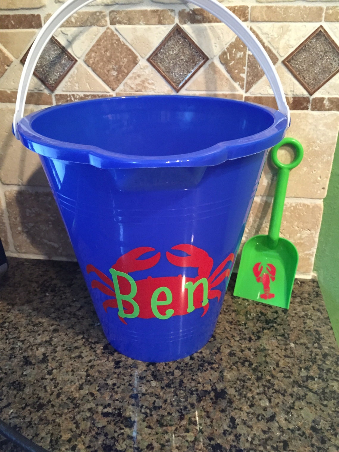 Personalized Sand Bucket - Etsy