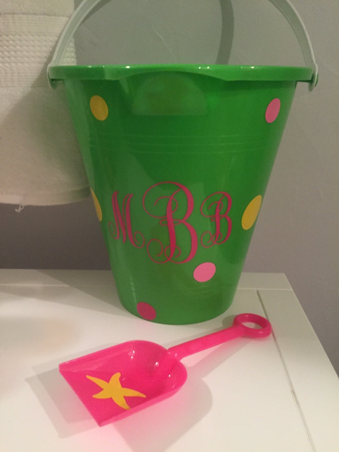 Personalized Sand Bucket - Etsy