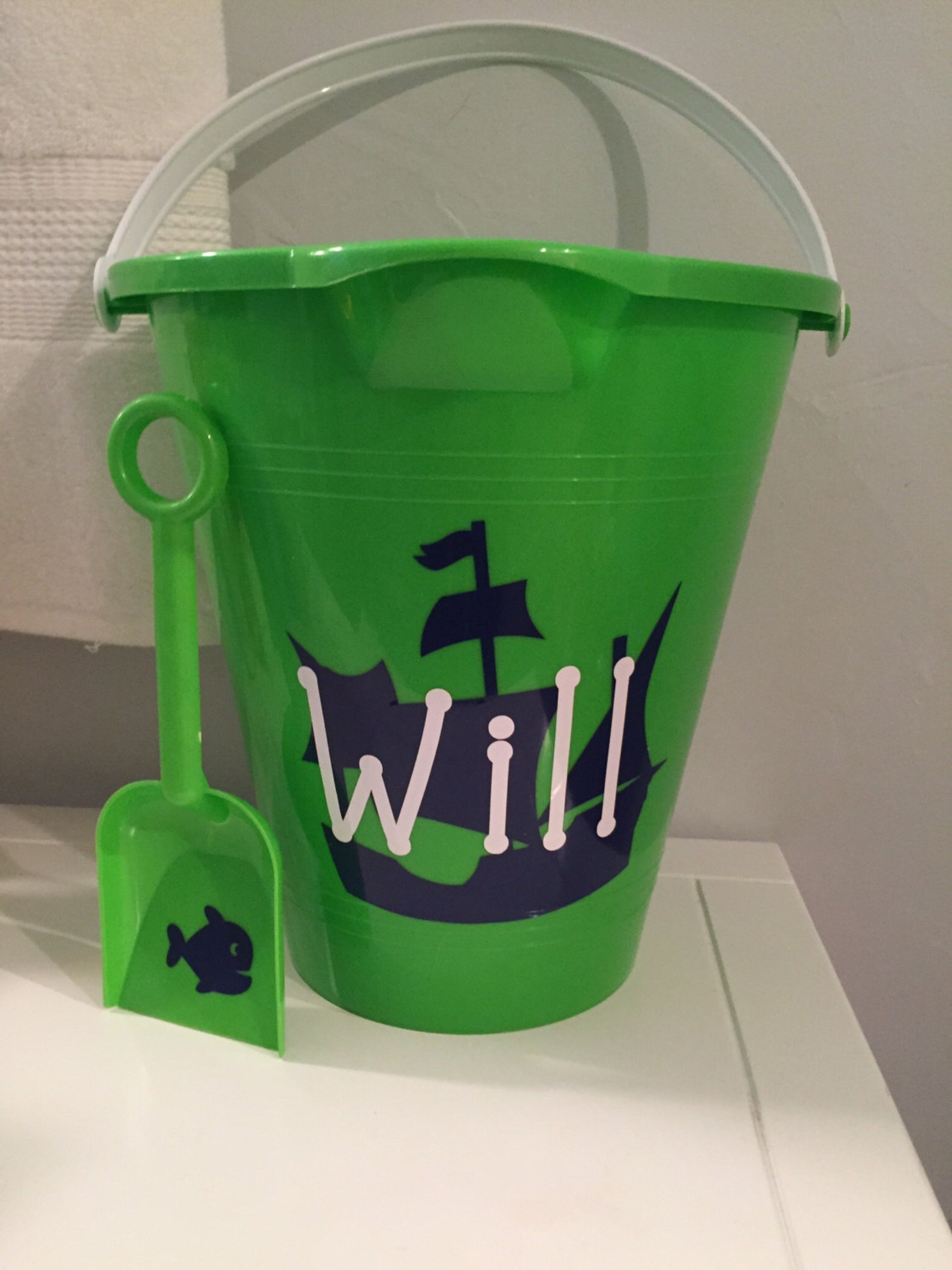 Personalized Sand Bucket - Etsy