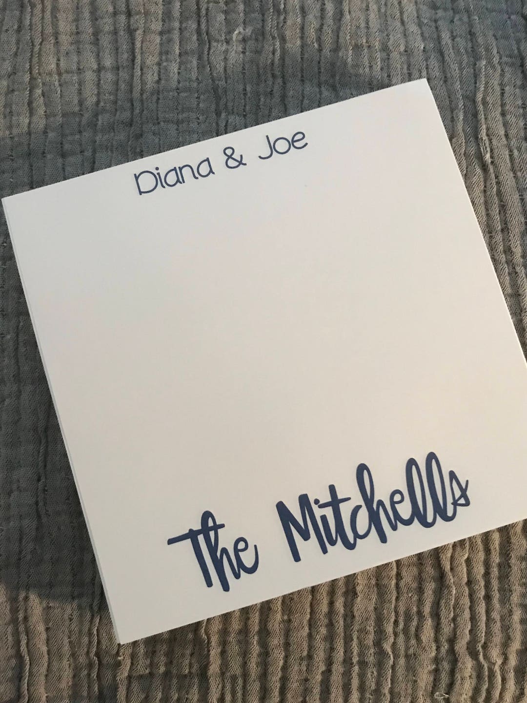 Personalized Notepad - Etsy