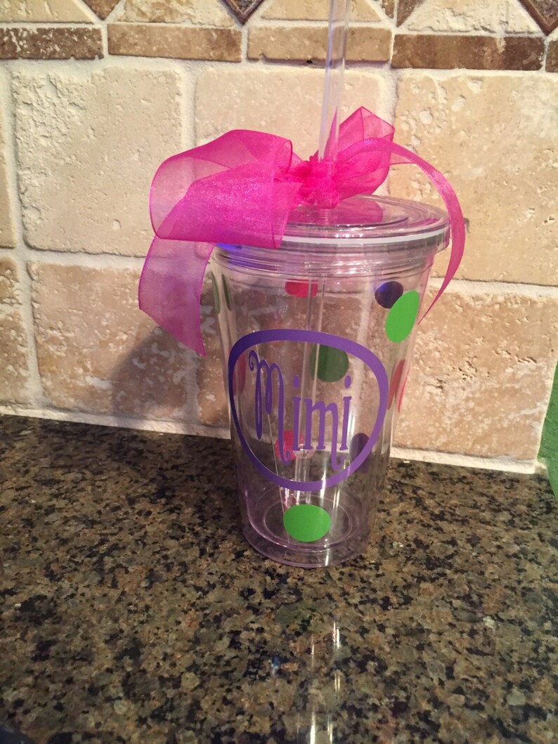 Personalized Acrylic Tumblers - Etsy