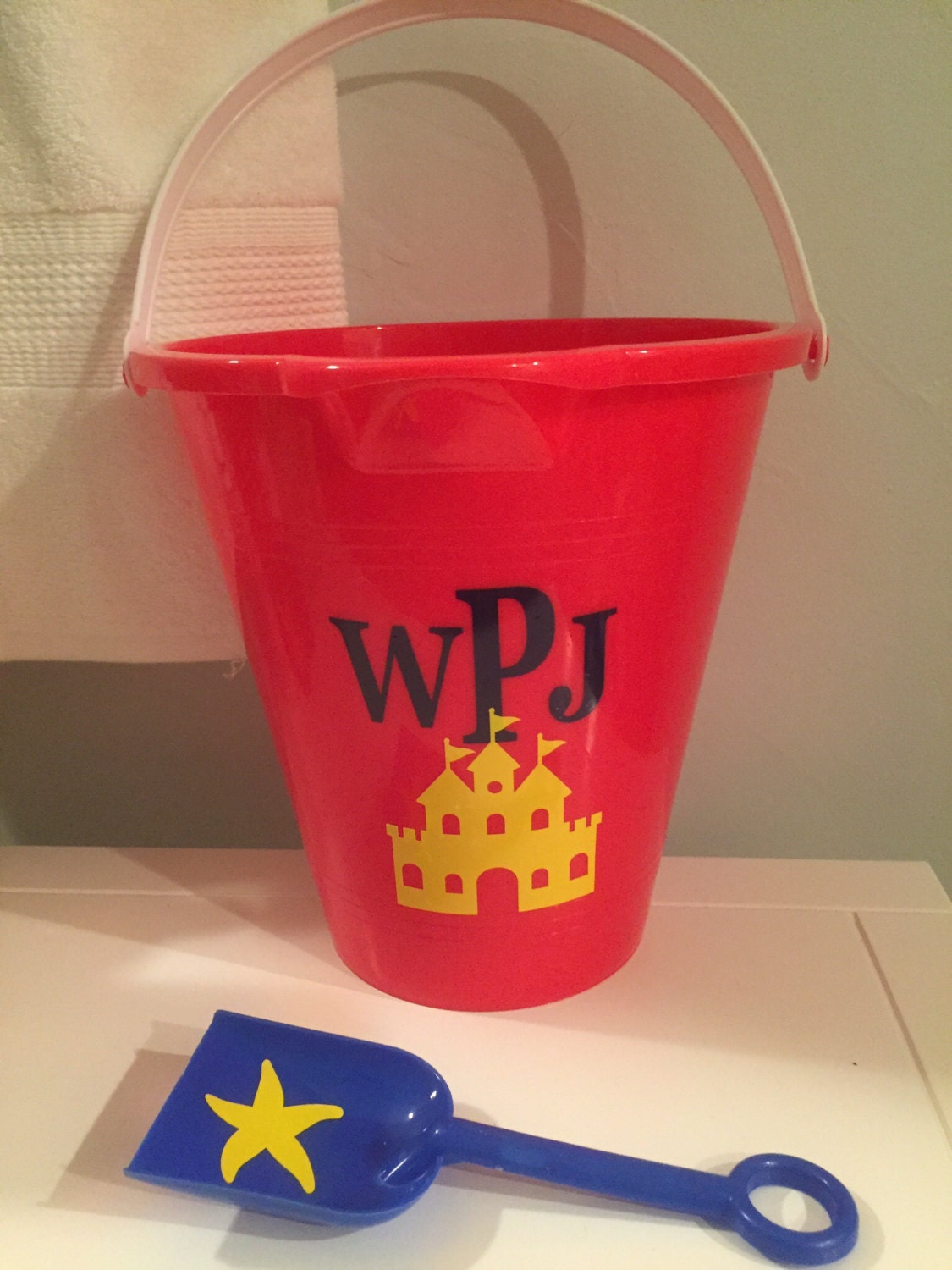 Personalized Sand Bucket - Etsy