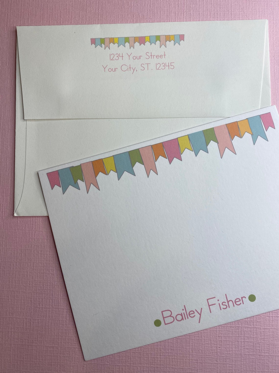 Little Girls Personalized Stationary | Etsy