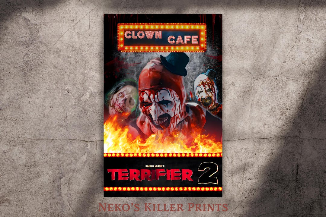Terrifier 2 11x17 Horror Movie Poster - Etsy