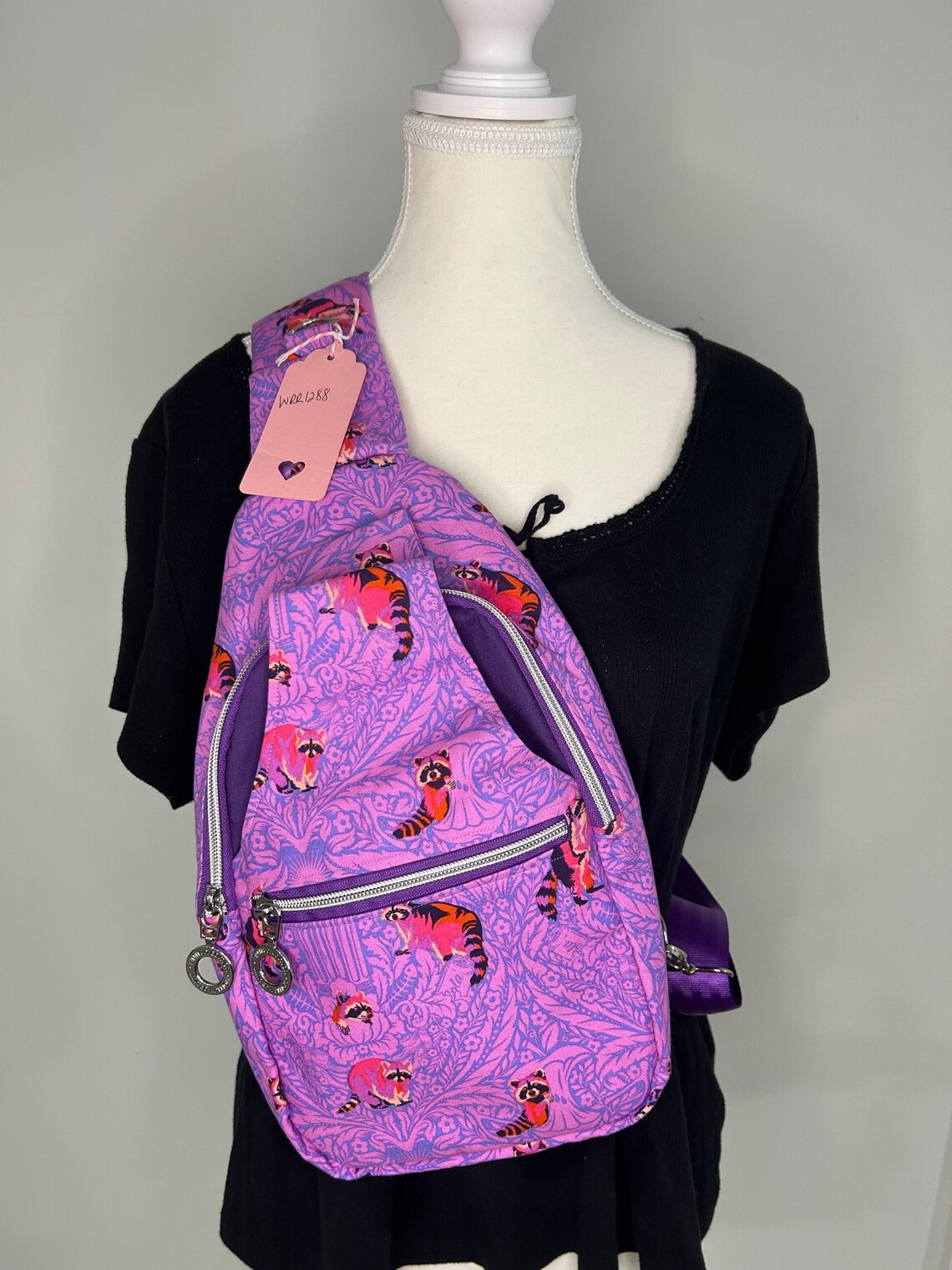 Wacky Raccoon’s Retro Sling Bag - Etsy