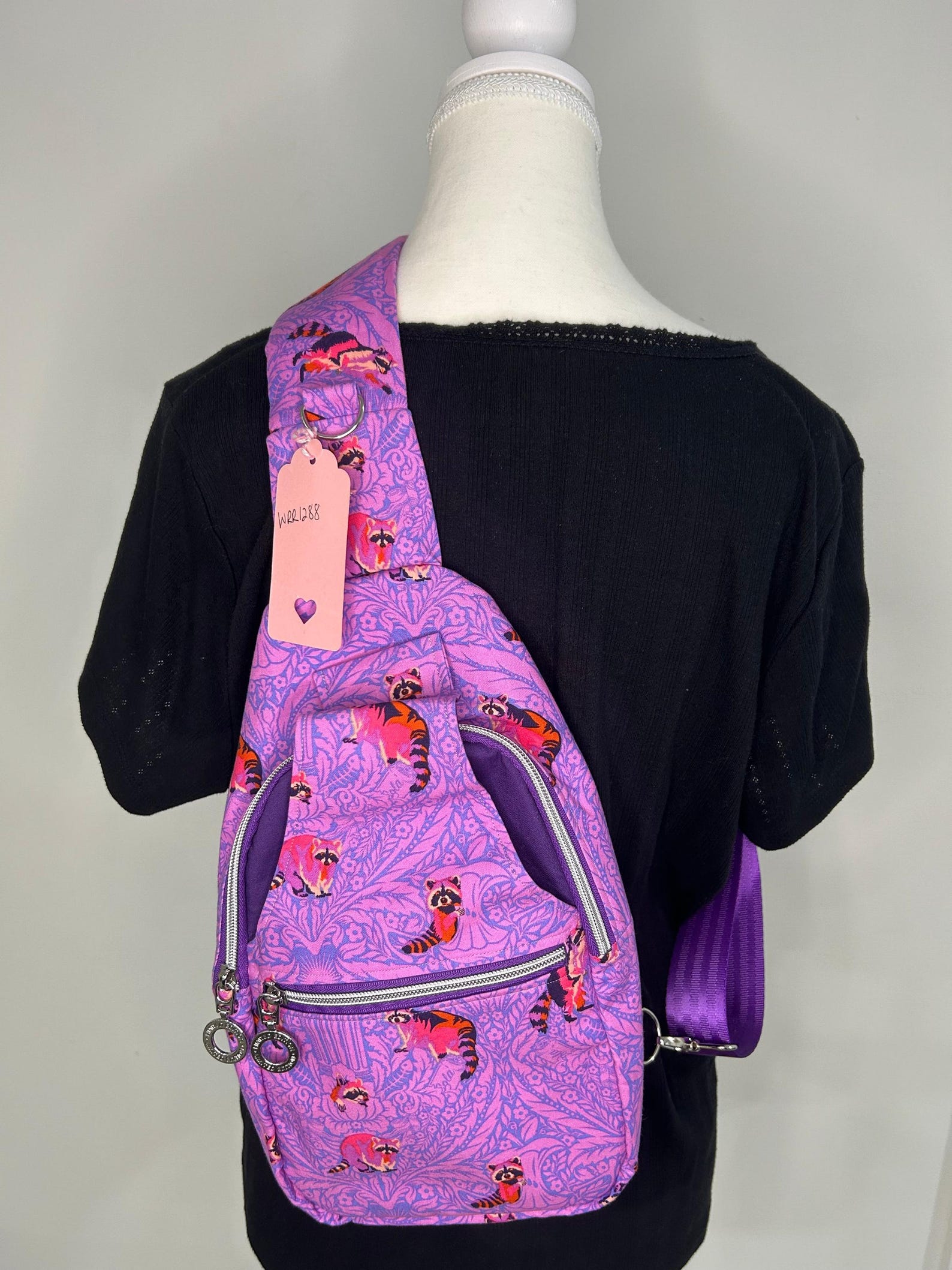 Wacky Raccoon’s Retro Sling Bag - Etsy