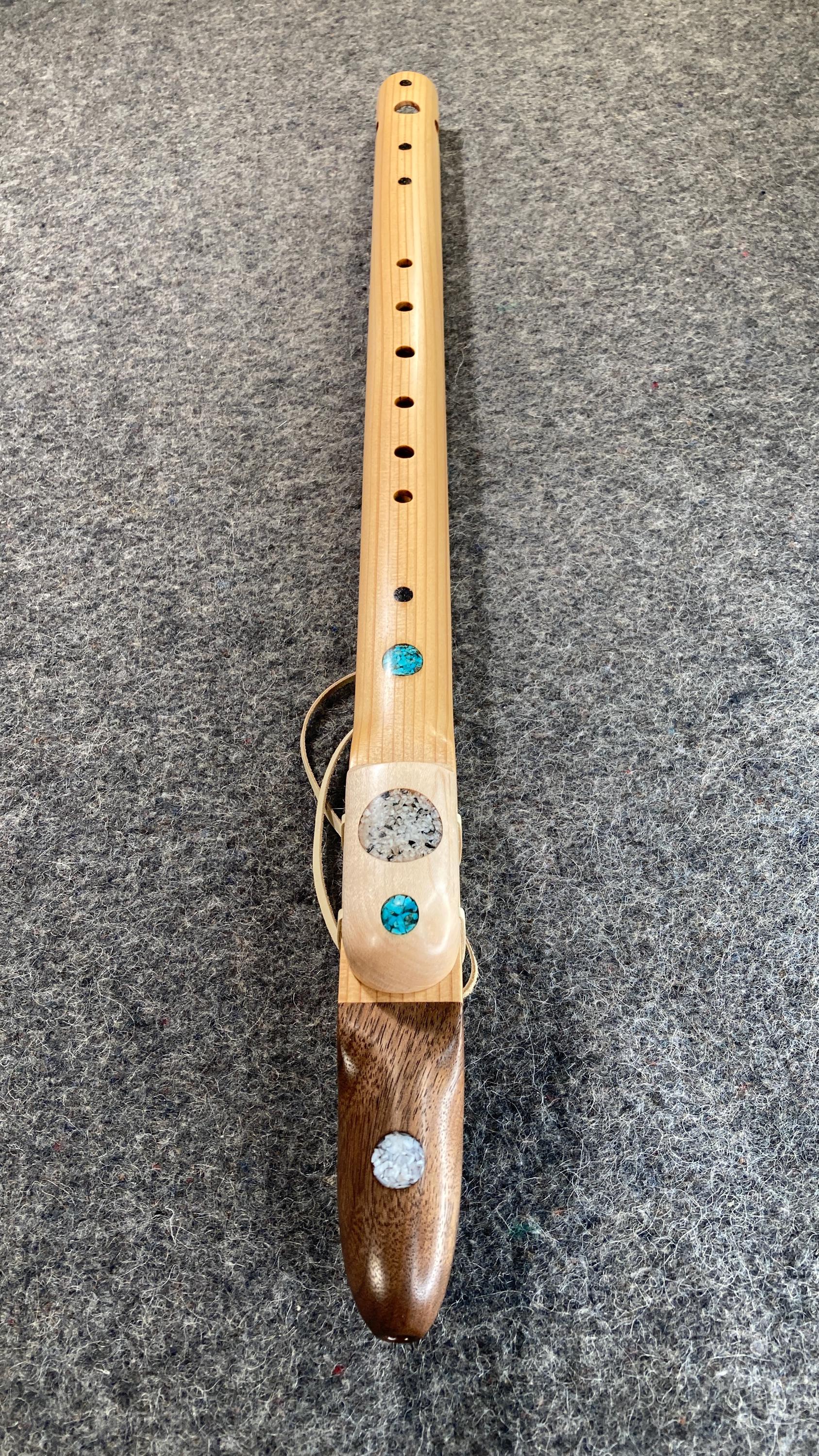 Native American Flute W/ Bag, #2, Key of F#, With Custom Bag, Standard ...