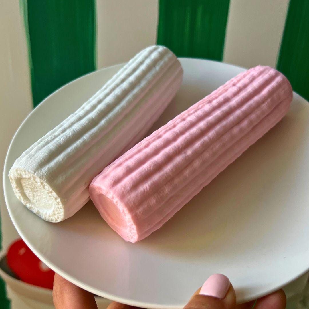 Two-tone Corn Cob Squishy Toy Slow-rebound Sensory Fidget With ASMR ...