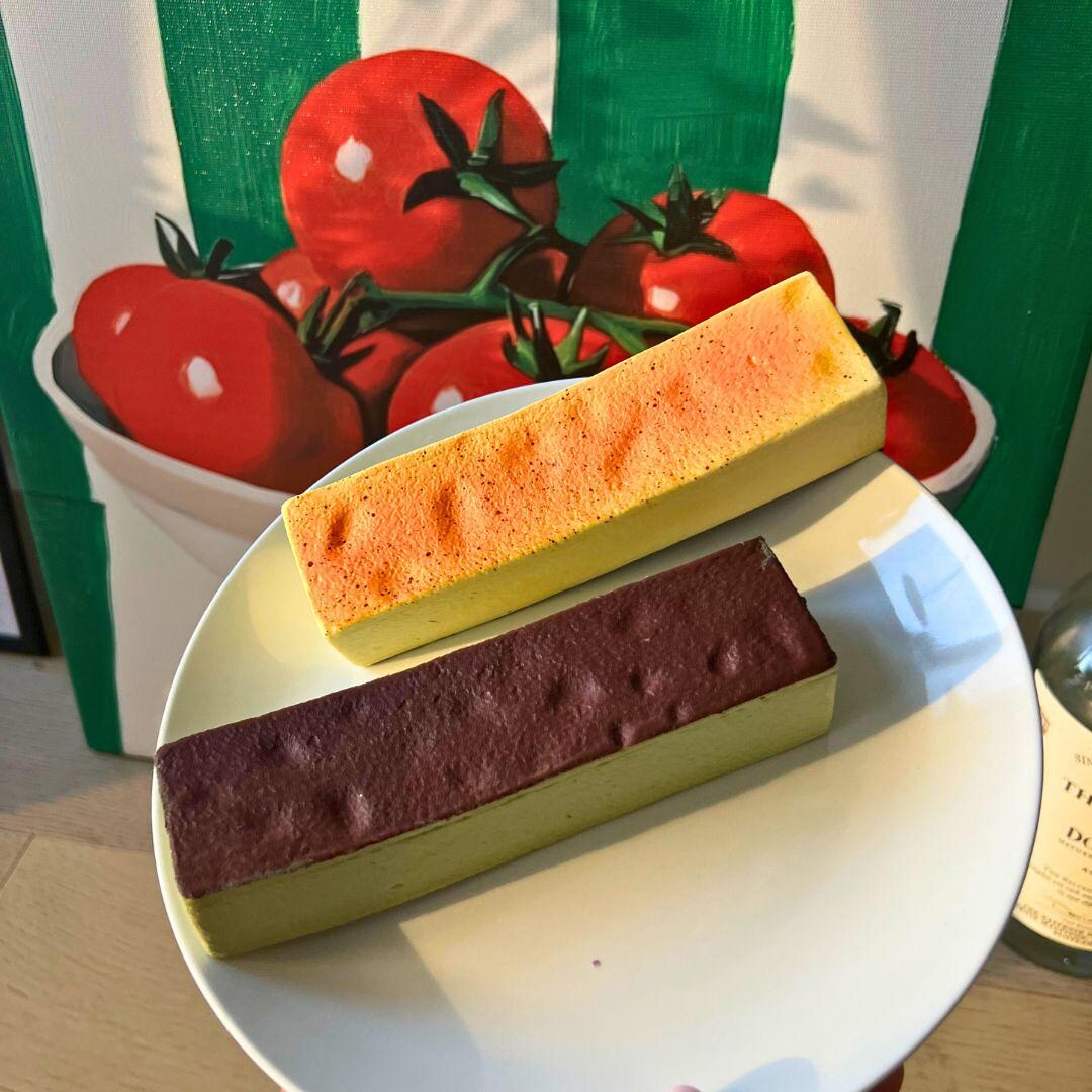 2-pack Matcha Cheesecake & Chocolate Cheesecake Squishy Toys ...