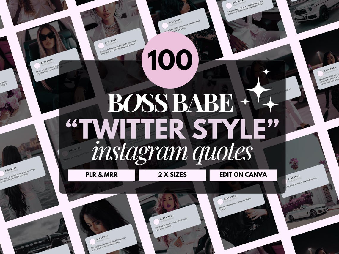Boss Babe Instagram Quotes Templates, Boss Babe Instagram Posts ...