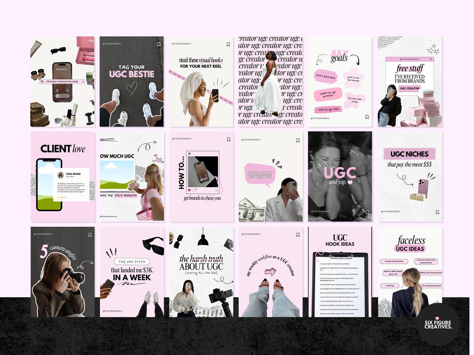Ugc Instagram Post Templates, UGC Instagram Posts, UGC Social Media ...
