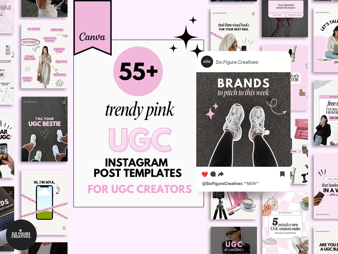 Ugc Instagram Post Templates, UGC Instagram Posts, UGC Social Media ...