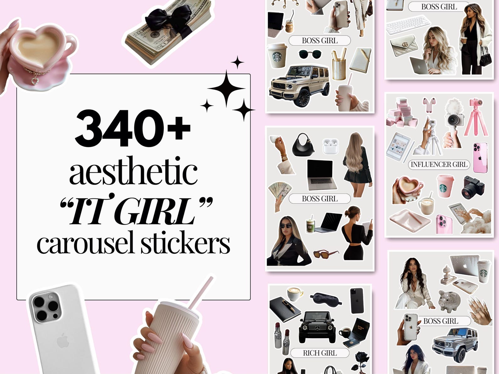 Aesthetic Instagram Stickers, Viral Instagram Stickers, Instagram ...