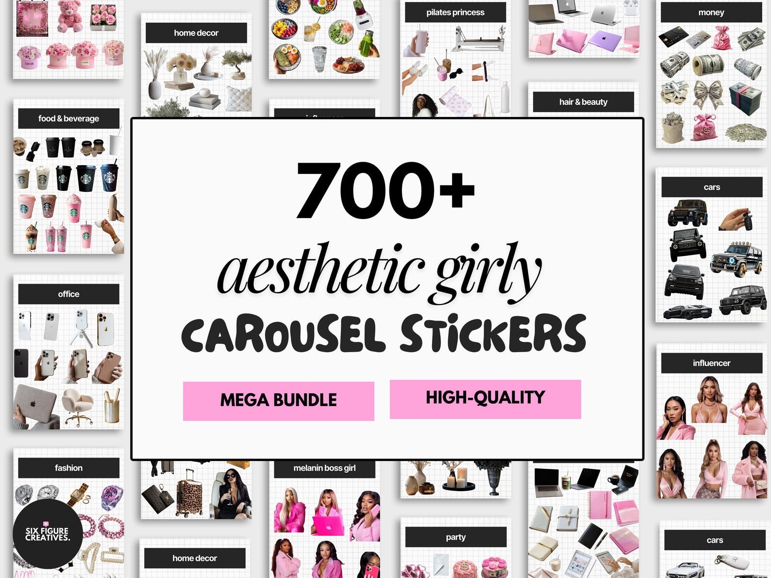 Instagram Carousel Stickers, Aesthetic Instagram Stickers, Viral ...