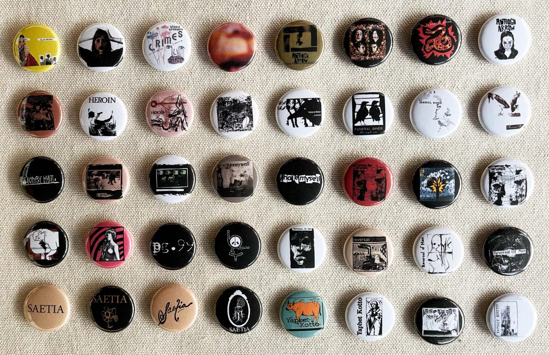 Post-hardcore - Screamo - Emo - Indie - 1" Buttons Pins - Etsy