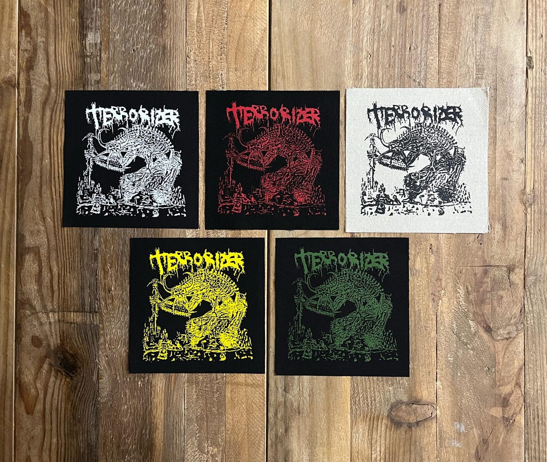 Terrorizer - Demo '87 - Canvas Patch - Etsy