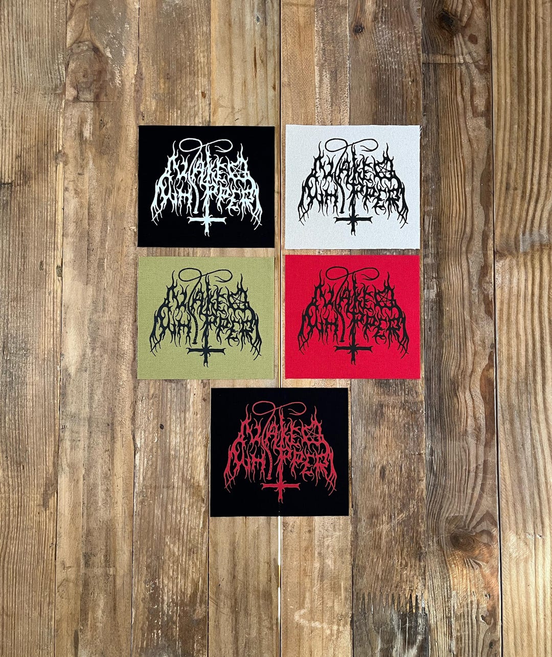 Naked Whipper - Logo - Aufnäher aus Canvas - Etsy.de