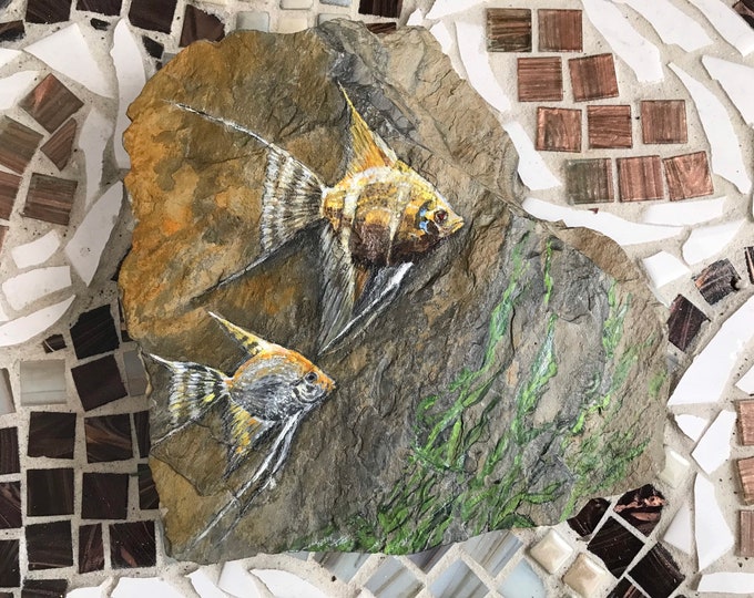 Large Custom Painted Rock - Etsy