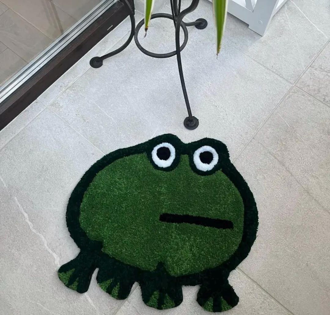 Tufting Rug Frog Peppa Pig - Etsy