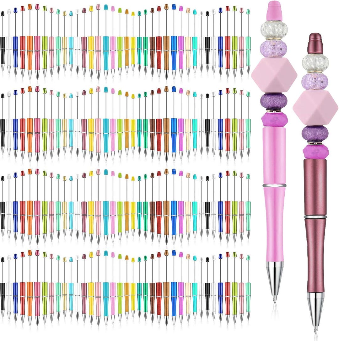 Custom Beaded Pens, Keychains, Badge Reels, and Lanyards - Etsy