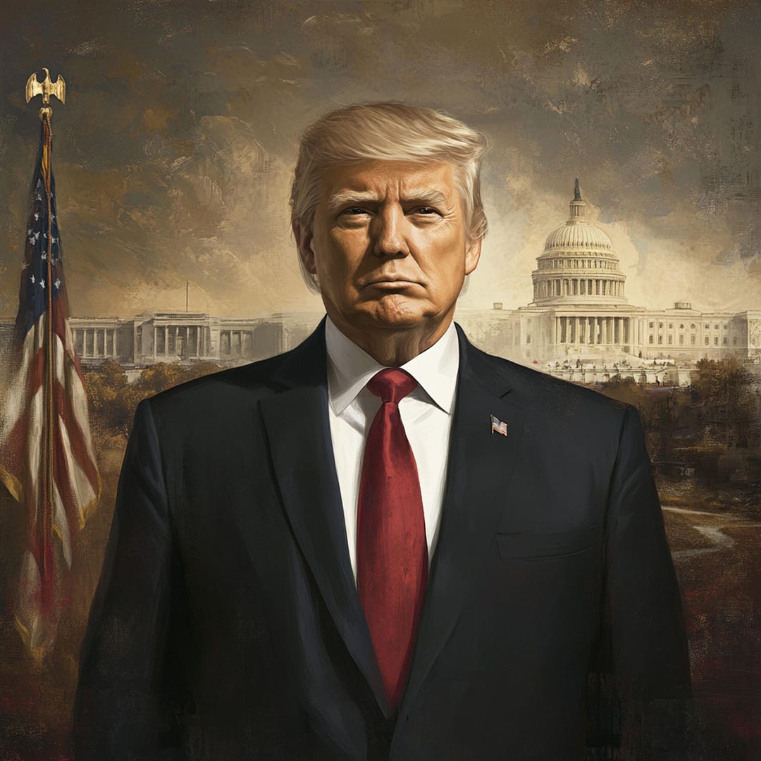 Donald Trump - Original One-of-a-kind Oil Painting on Canvas - Etsy
