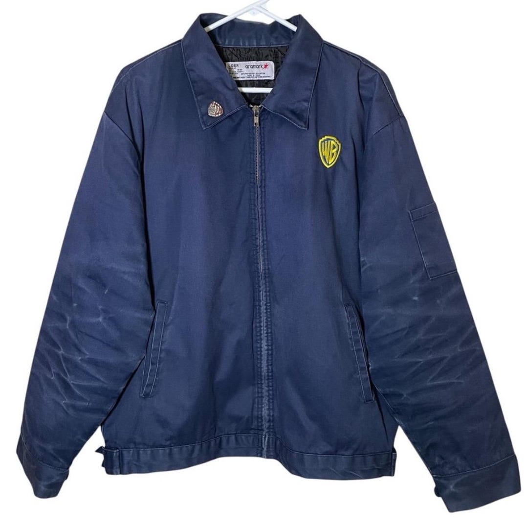 Aramark Workwear Warner Bros Navy Blue Work Jacket Size L - Etsy