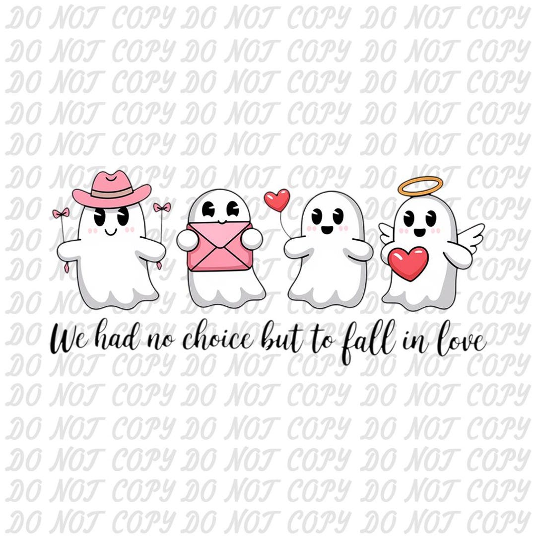 Cute Valentine's Day Ghosts Png, Ghost Cupid Png, We Had No Choice but ...
