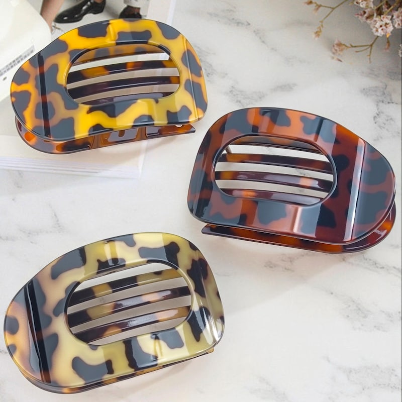 Tortoise Hair Clip - Etsy