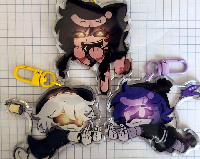Murder Drones Magnetic Keychains - Etsy