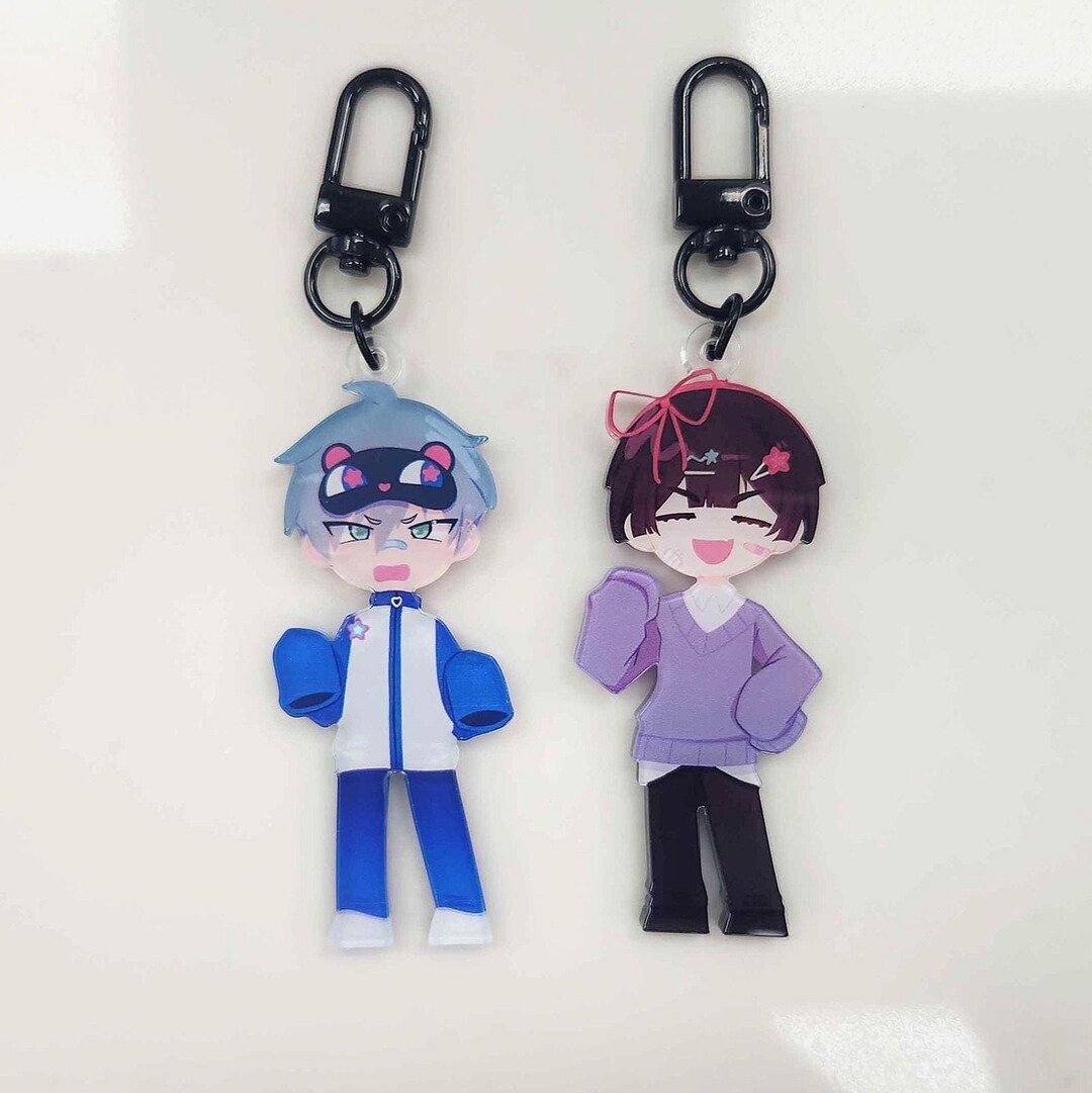 ALNST: Ivan & Till Die Cut Keychains - Etsy