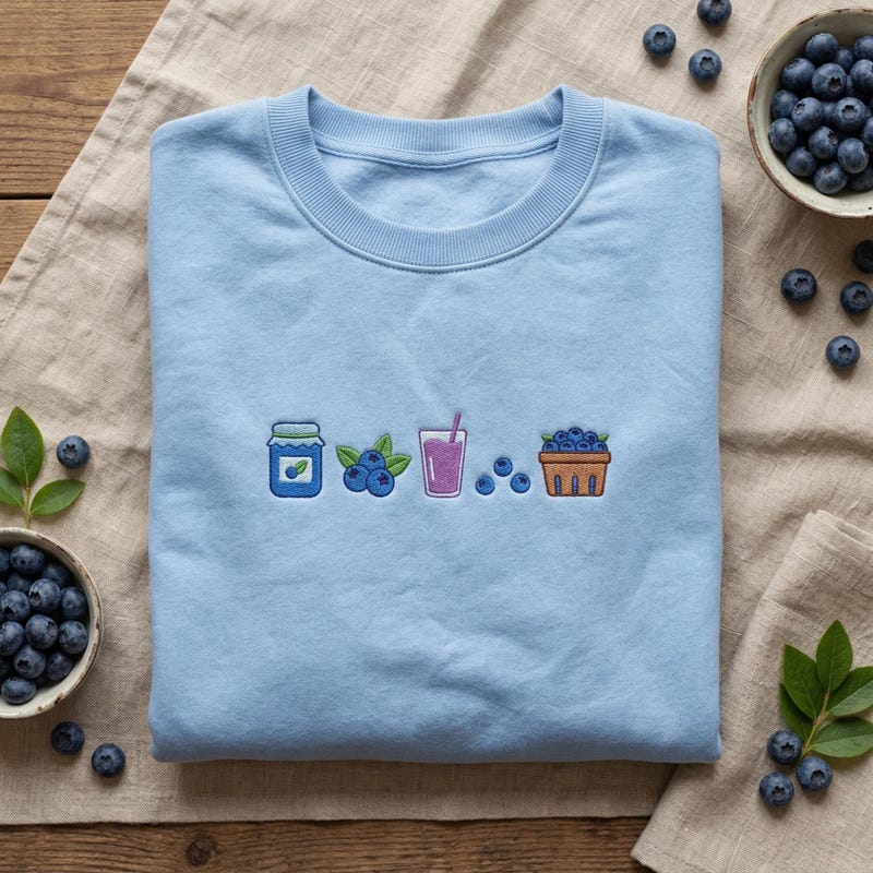 Blueberry Hoodies - Etsy