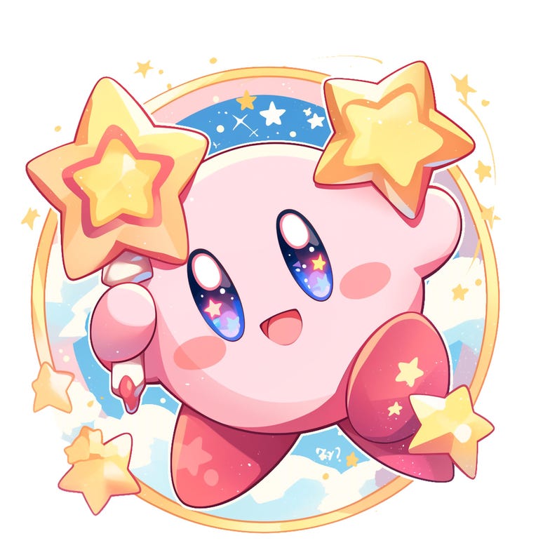 Kirby Design Bundle - Etsy