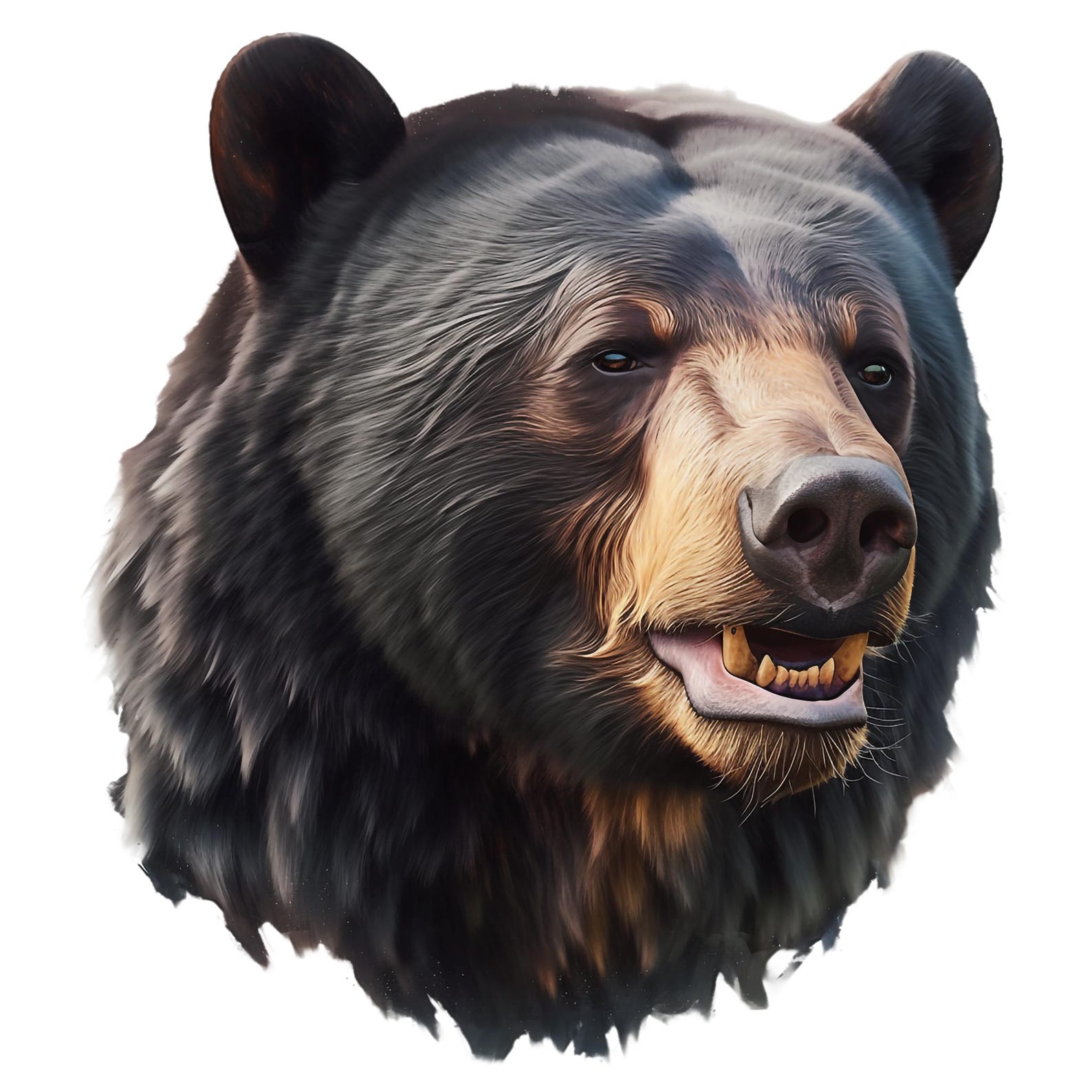 Black Bear Clipart | Majestic Black Bear Clipart Bundle | 10 High ...