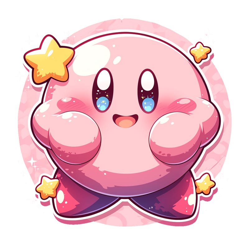 Kirby Design Bundle - Etsy