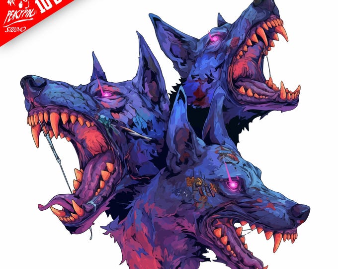 Cerberus SVG / Cerberus DXF / Cerberus PNG - Etsy Canada