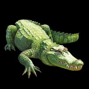 10 Crocodile Clipart | Lifelike Crocodile Clipart Bundle | 10 High ...