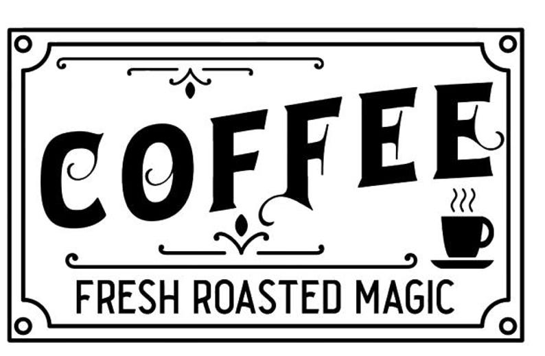 Farmhouse Coffee Sign SVG Bundle: Vintage Kitchen Designs (28 Designs ...