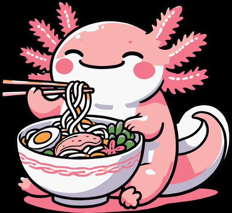 Axolotl Svg, Cute Axolotl Svg Bundle, Funny Axolotl Bundle , Axolotl ...