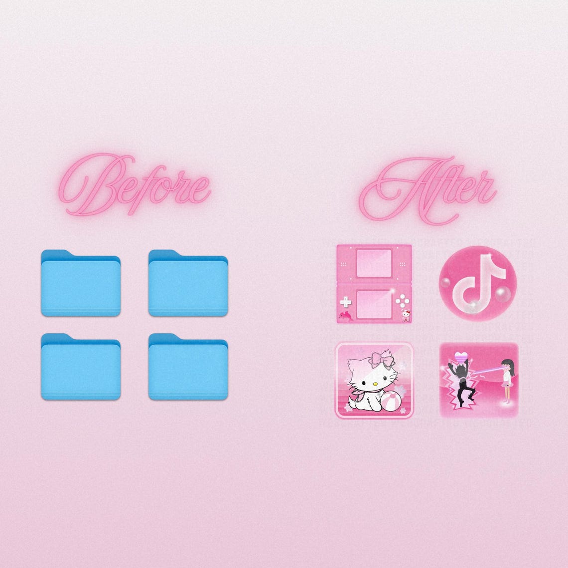 Pink Frutiger Aero Icon Set – Aesthetic Desktop Icons for Mac & PC - Etsy