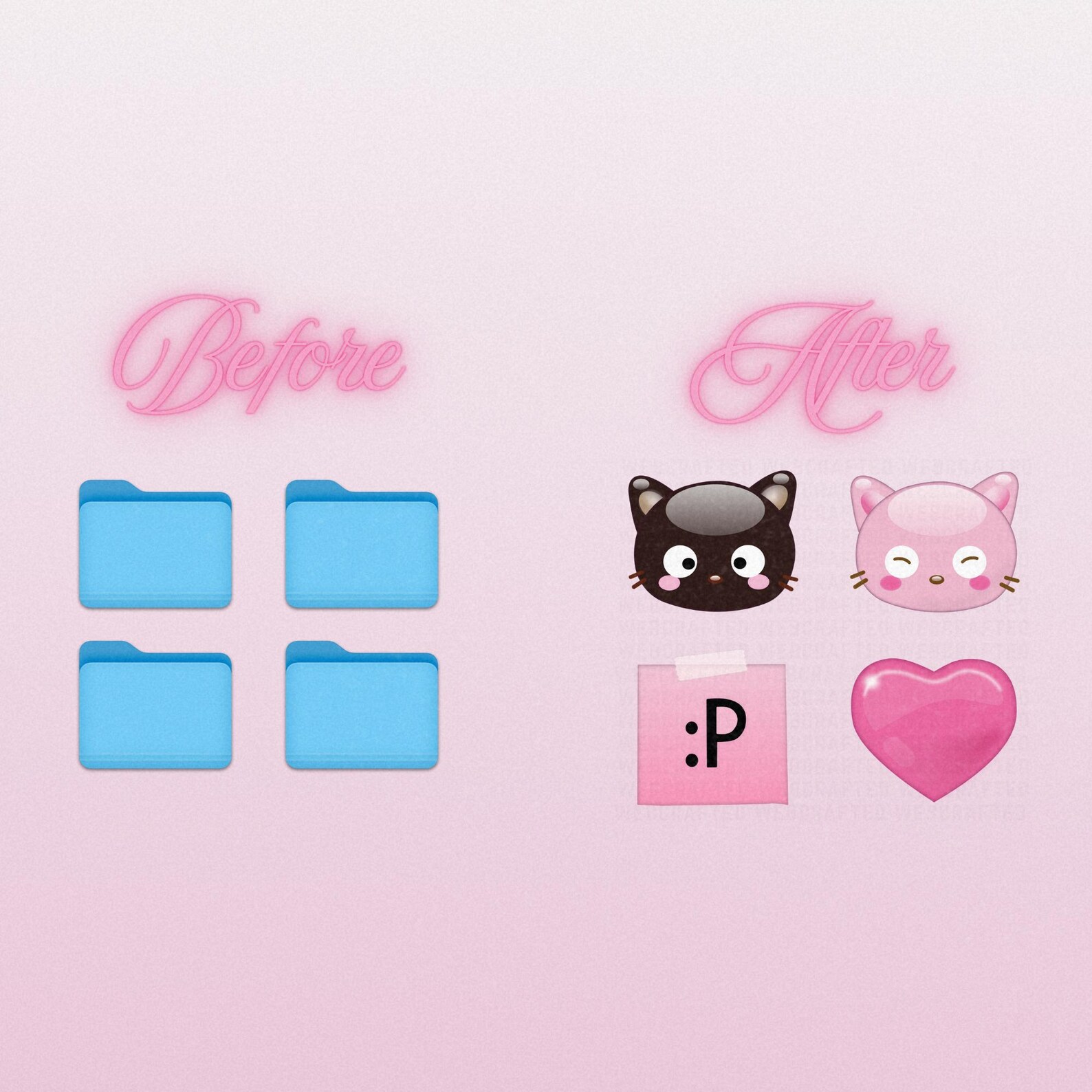 Pink Desktop Icon Set: Frutiger Aero Theme (digital Download) - Etsy