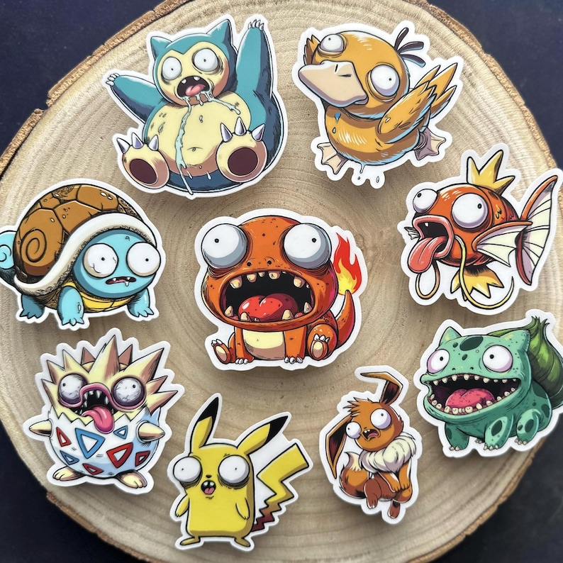 The Gotta Catch 'em All Mega Poke Pack | Pokewhat Creations - Set of 9 ...