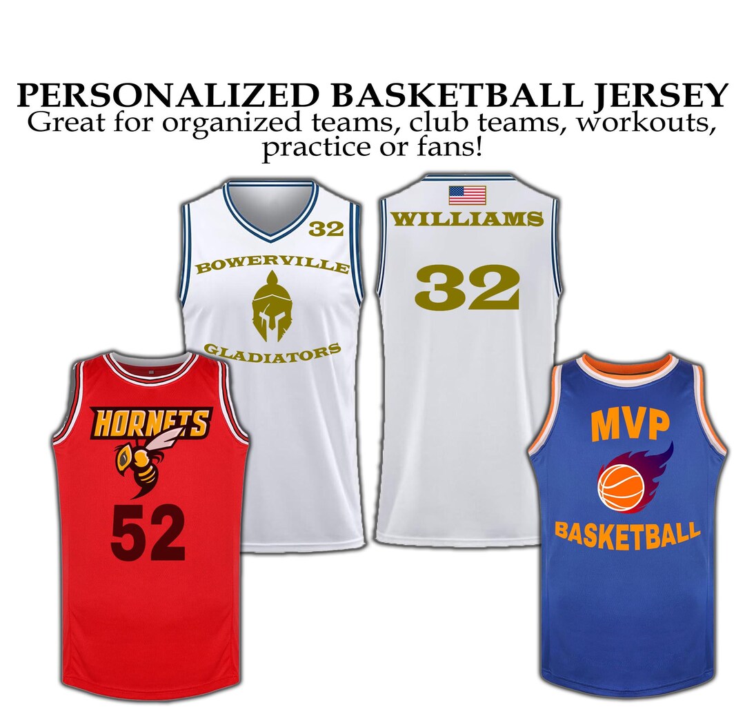 Personalized Basketball Jersey, Custom Basketball Jersey, Custom Youth ...