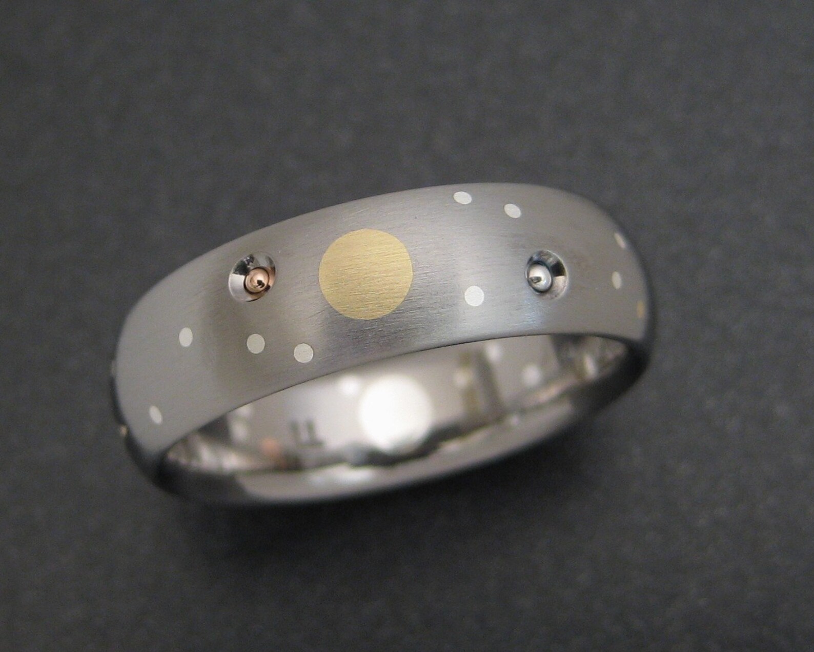 Titanium Celestial Ring - Etsy