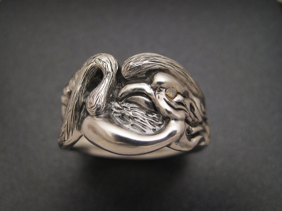 Limited Edition Sterling Phoenix Ring - Etsy