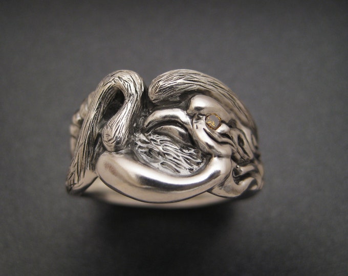 Limited Edition Sterling Phoenix Ring - Etsy