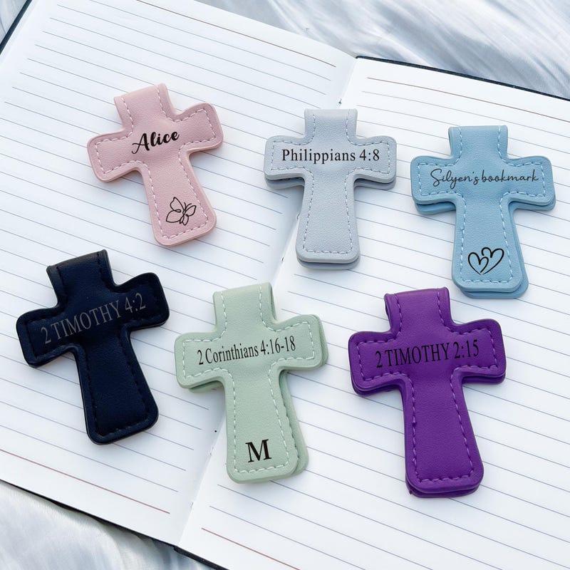 Cross Bookmark - Etsy